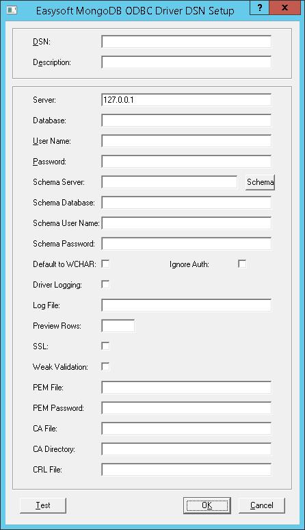 Easysoft Odbc Mongodb Driver Users Guide Configuration 8101