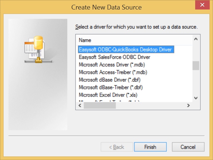Easysoft ODBC-QuickBooks Desktop Driver User's Guide - Configuration Easysoft ODBC-QuickBooks Desktop Driver User's Guide - Configuration