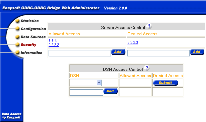 Easysoft Odbc Odbc Bridge User S Guide Configuration